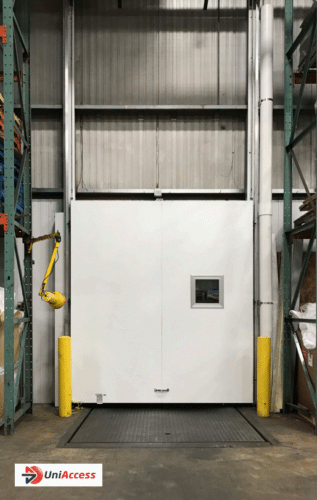 Vertical Lift Doors | Products | Allmark Door